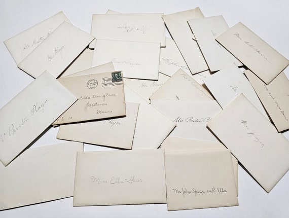Early 1900s Wedding Cards