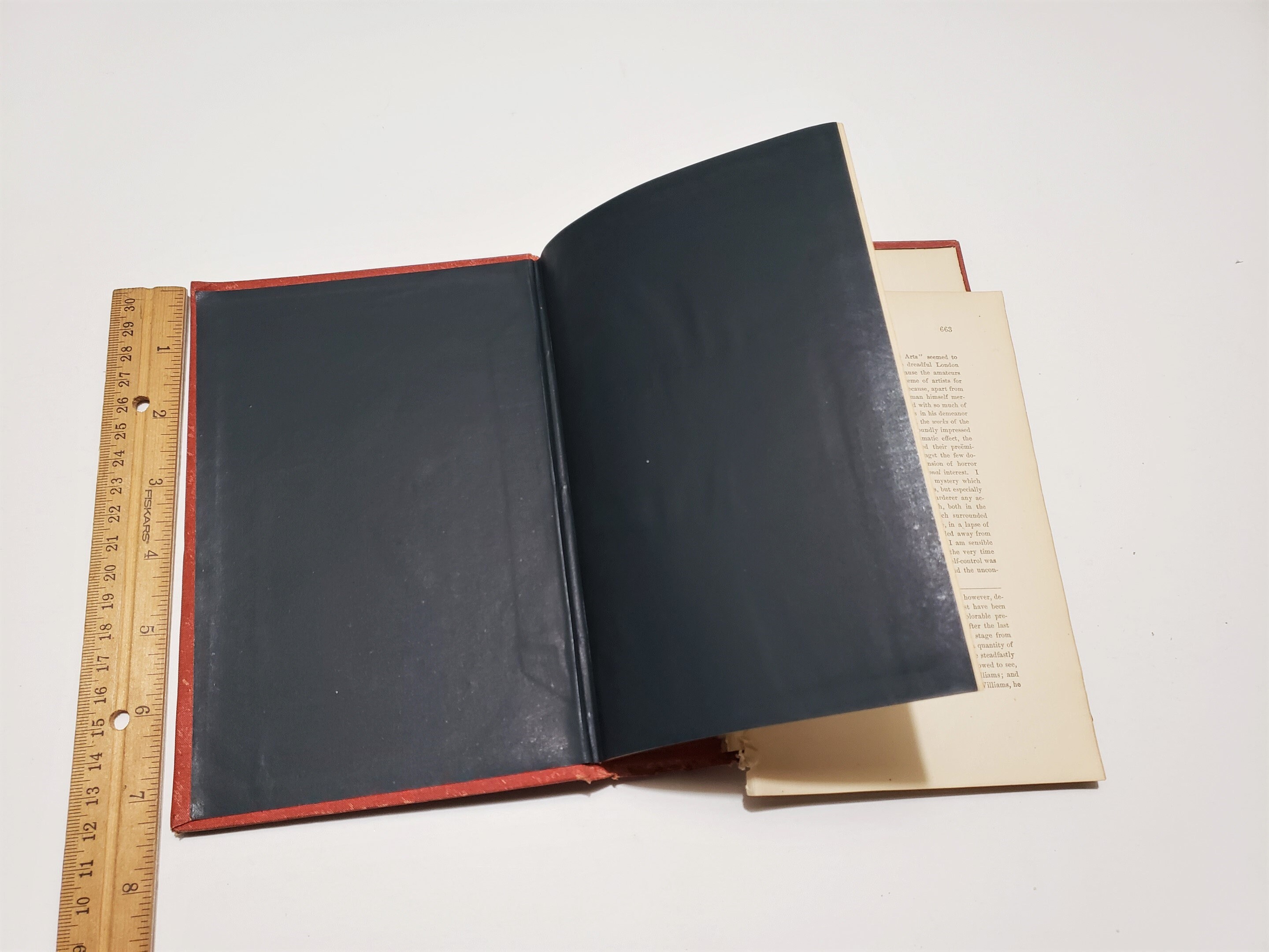 1877 Antique Red Book Covers - Etsy