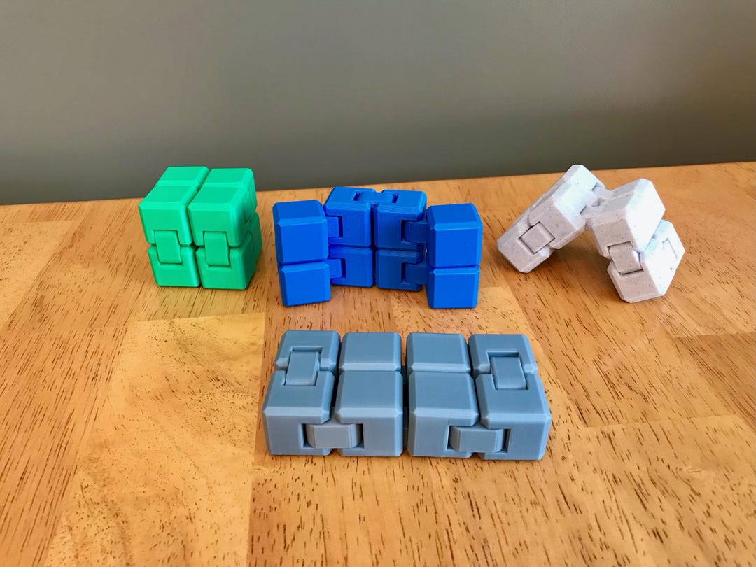 3D Printed Infinity Cube - Etsy