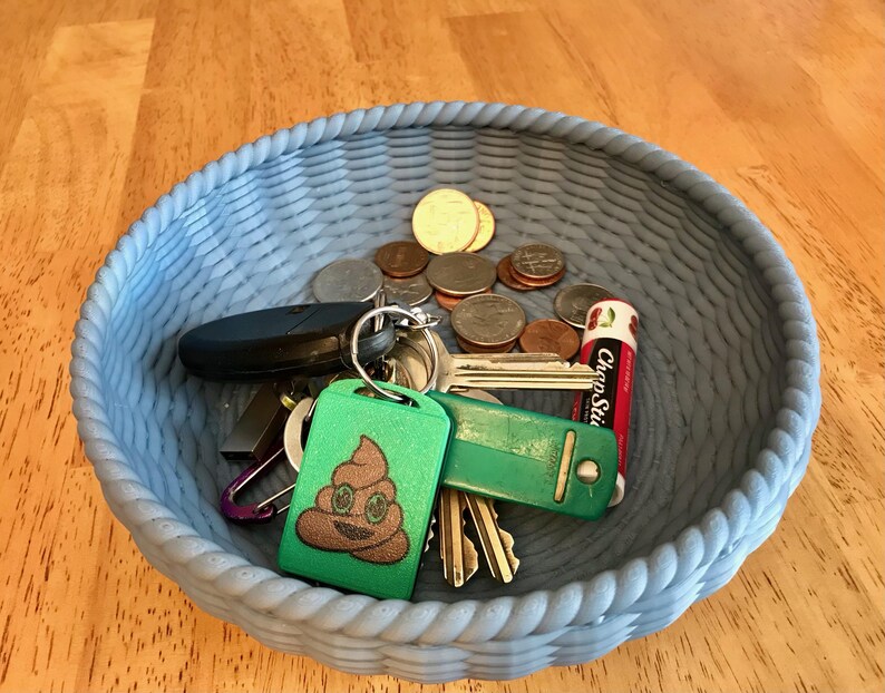 3D Printed Wicker Basket - Etsy