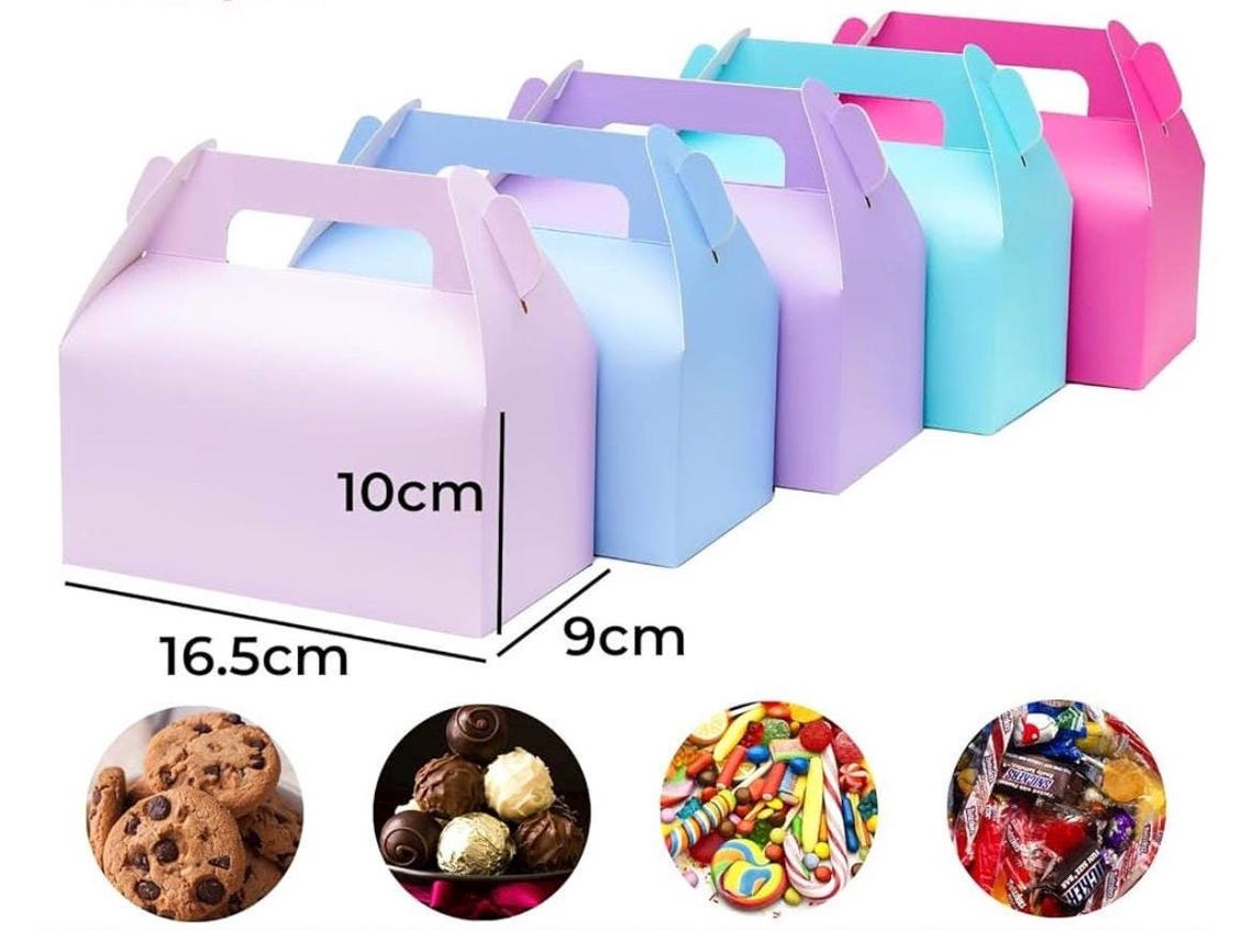 Party Favor Box - Etsy