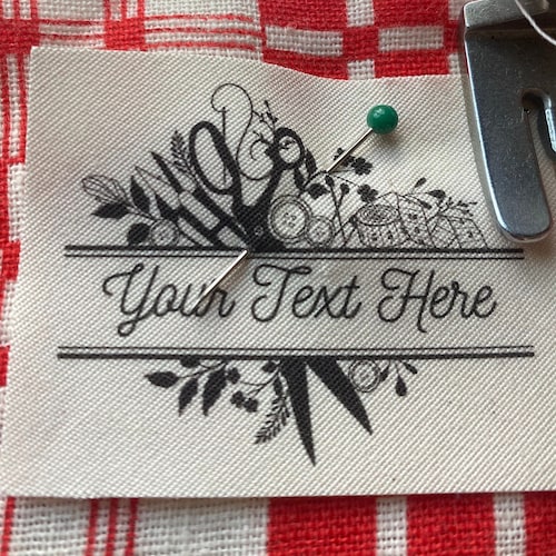 Personalized Sewing Labels for Handmade Items Custom Tags - Etsy