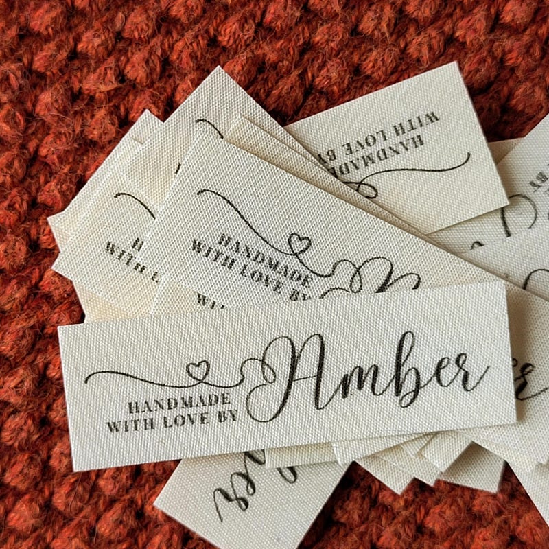 Fabric Labels for Totes - Etsy