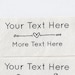 Set of 20 Personalized Labels for Handmade Items (custom Clothing Tags ...