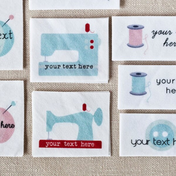 Custom Sewing Labels - Etsy