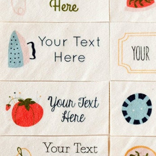Custom Logo Labels for Handmade Items Designed With Delicate - Etsy