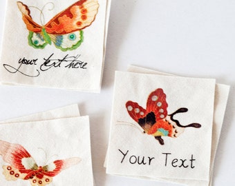 Set of 20 Personalized Labels for Handmade Items custom | Etsy