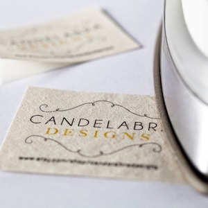 Trial Size Custom Logo Labels / Brand Labels for Handmade Items ...