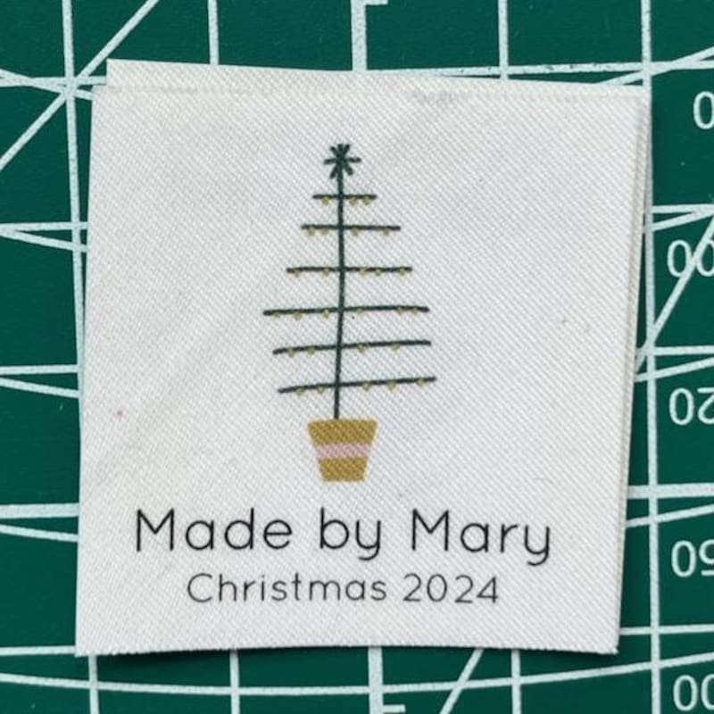Christmas Tree Label - Etsy