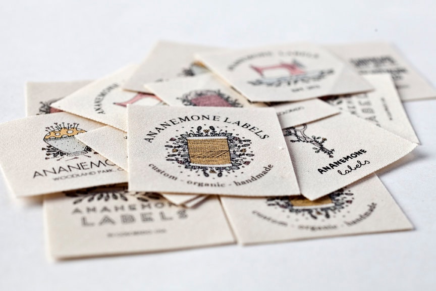 Sewing Labels for Handmade Items Personalized Custom Tags - Etsy
