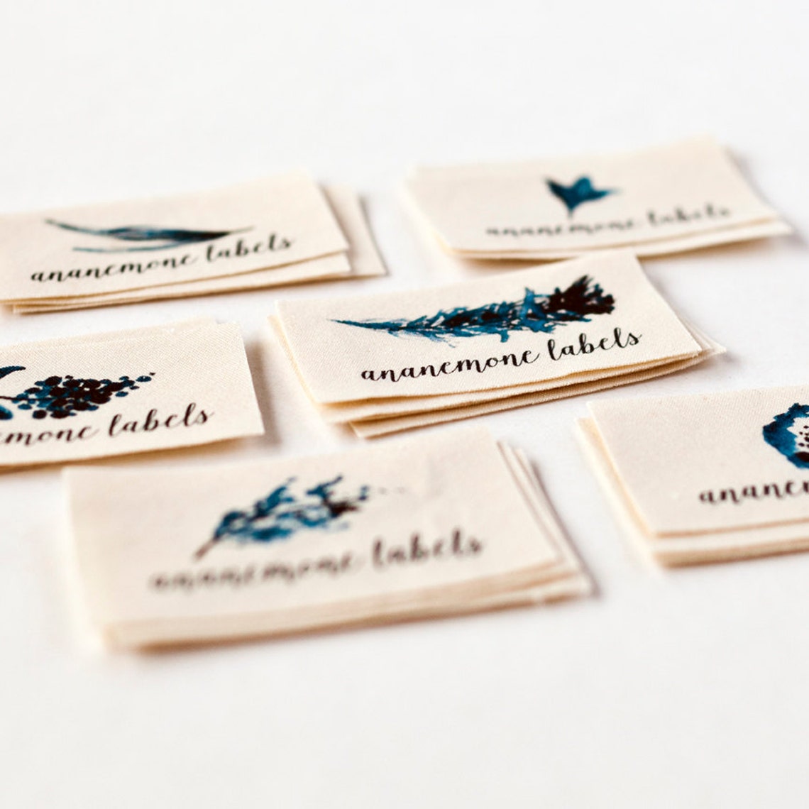 Organic Cotton Sewing Labels for Handmade Items fabric Tags - Etsy