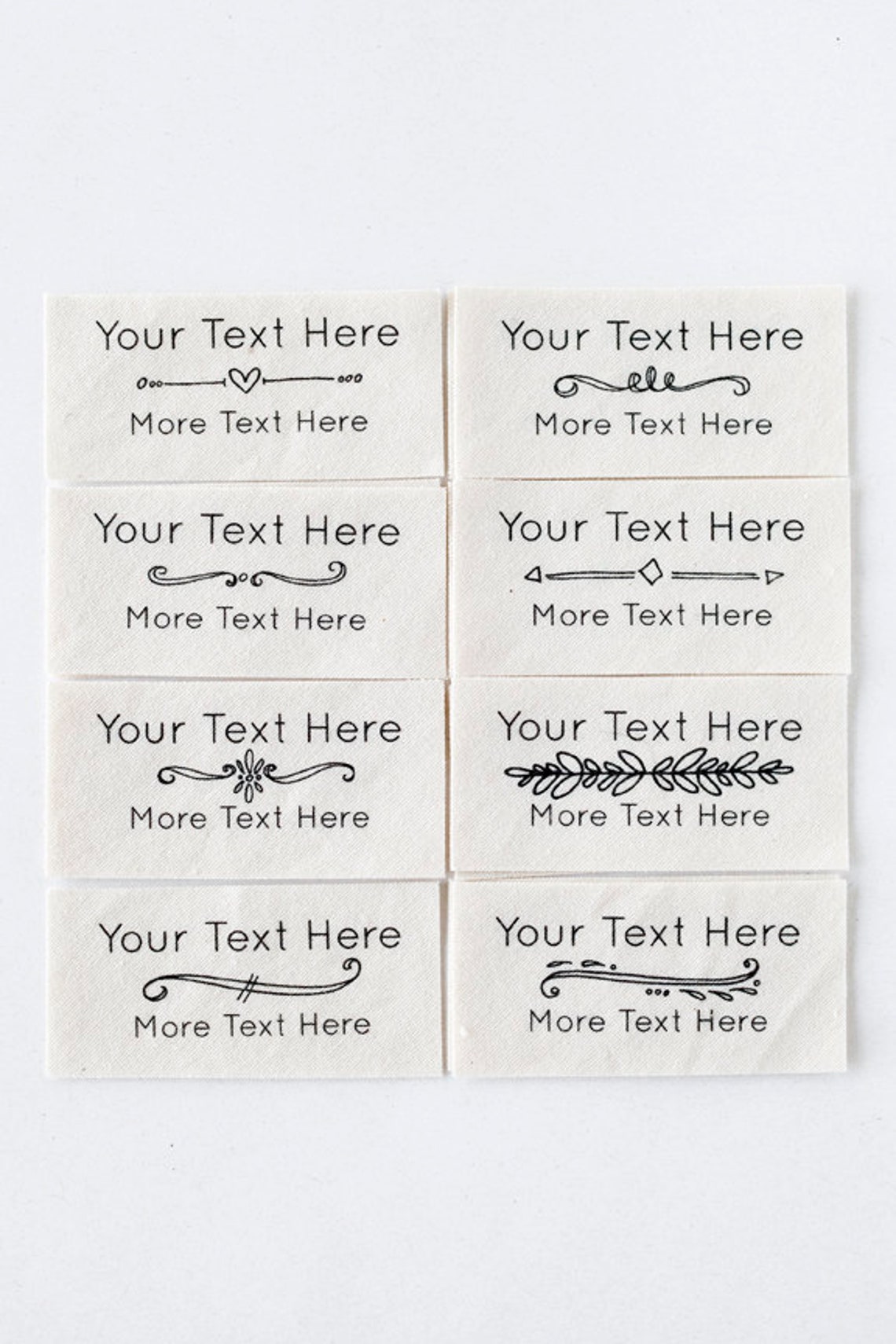 Personalized Sewing Labels for Handmade Items Custom Tags - Etsy