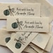 Handmade Labels for Knitted Items - Small Organic Cotton Tags ...