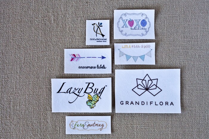 Trial Size Custom Logo Labels / Brand Labels for Handmade | Etsy
