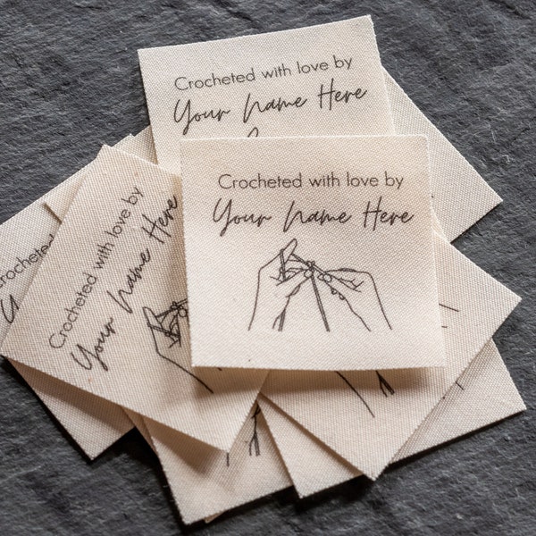 Crochet Labels - Etsy