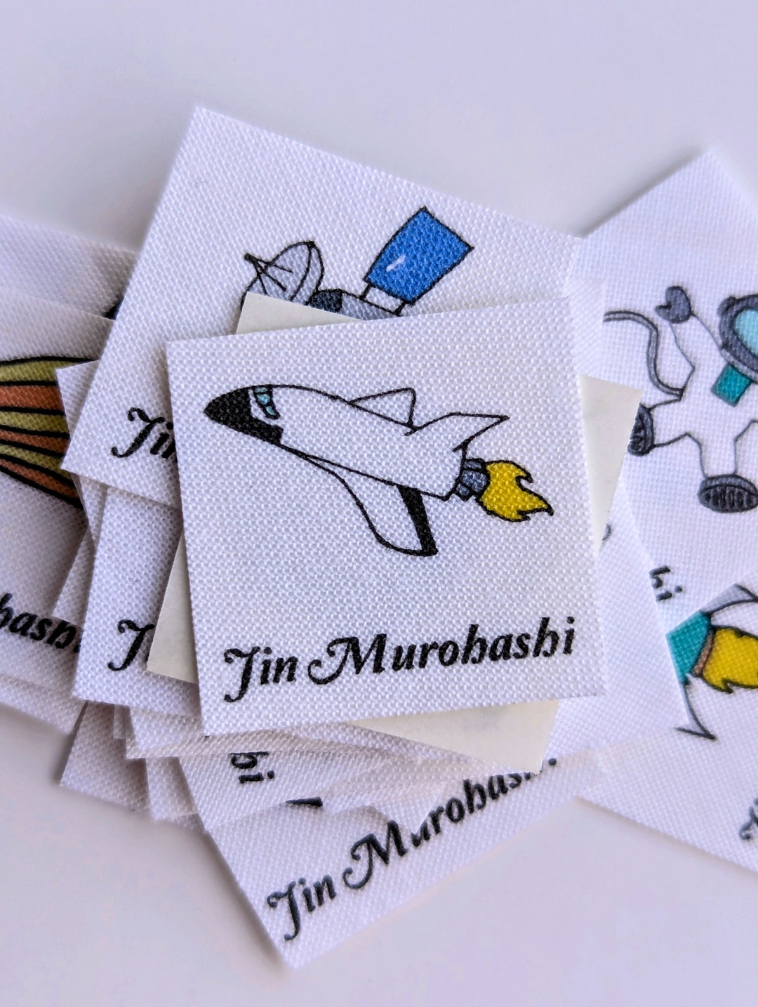 Children's Clothing Name Labels - Custom Iron on Name Tags With Outer ...