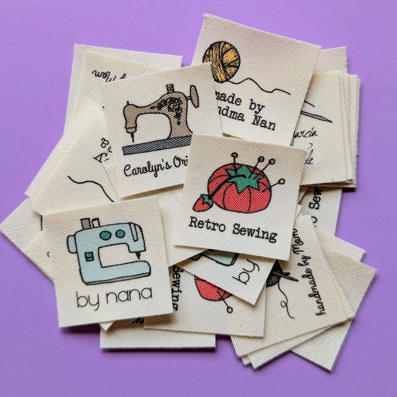 Custom Sewing Labels - Etsy