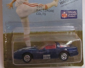 New England Patriots 1/64 Corvette 1983 Corgi Trading Cars NFL Diecast ...