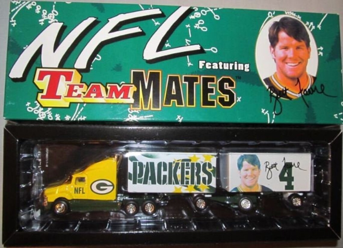 Green Bay Packers 1998 Brett Favre Teammates Series 1 Tractor - Etsy