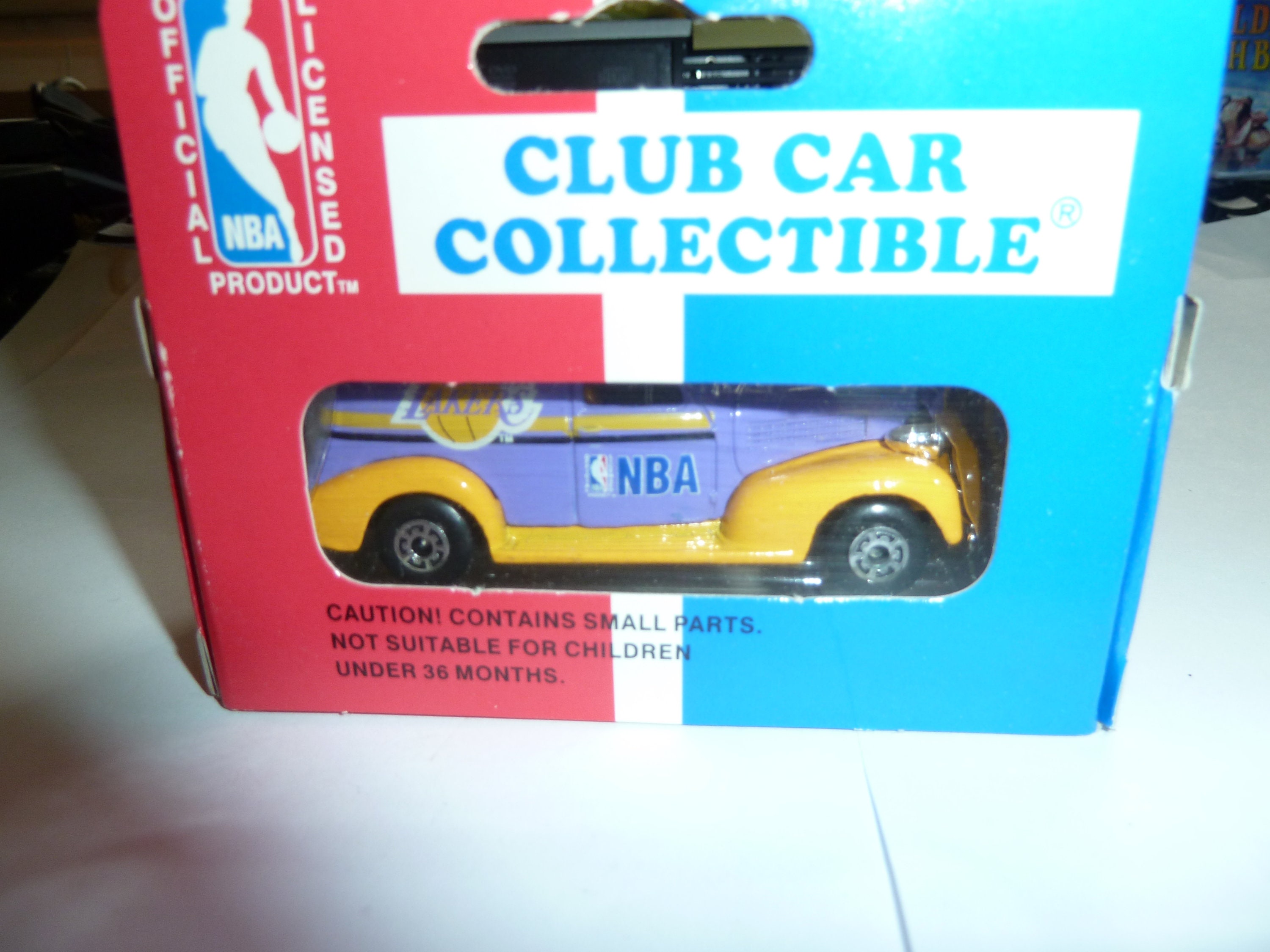 Los Angeles Lakers 1995 Matchbox Diecast '39 Chevy Sedan NBA 1:63 Scale ...