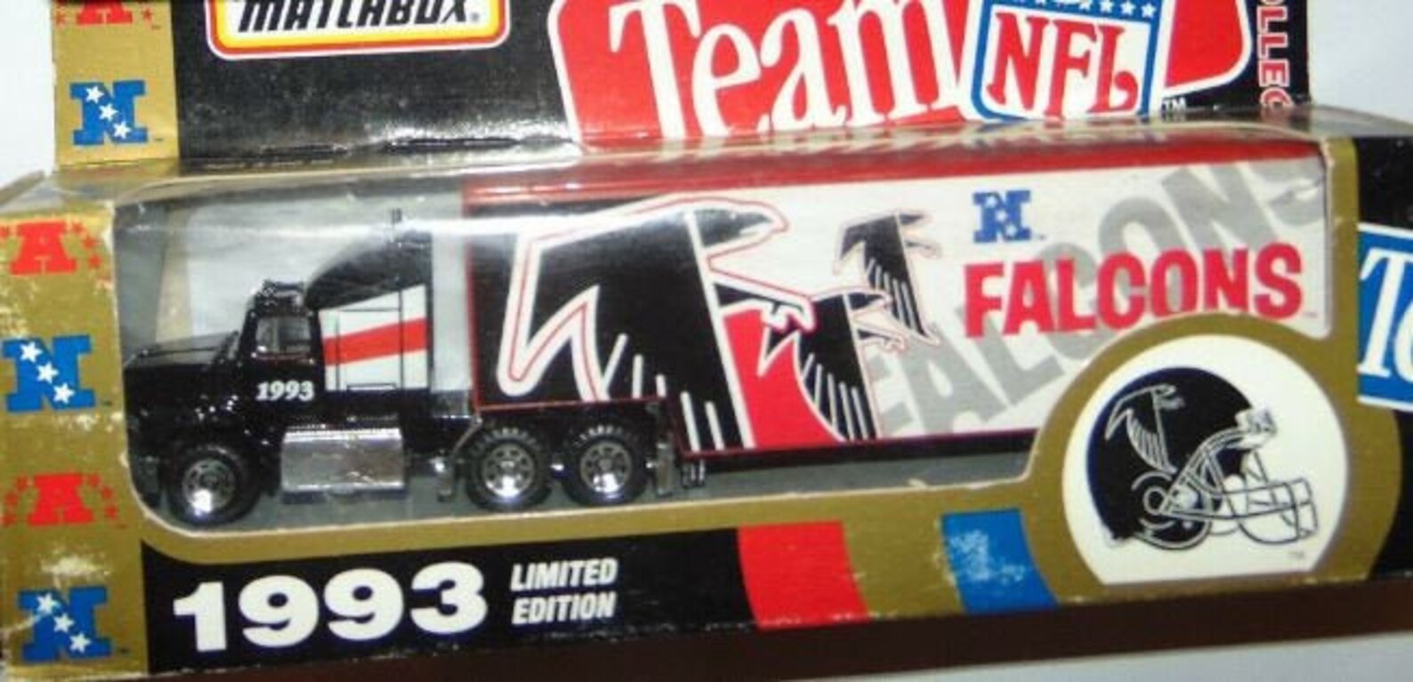 Atlanta Falcons 1993 Tractor Trailer by Matchbox NFL Football Team ...