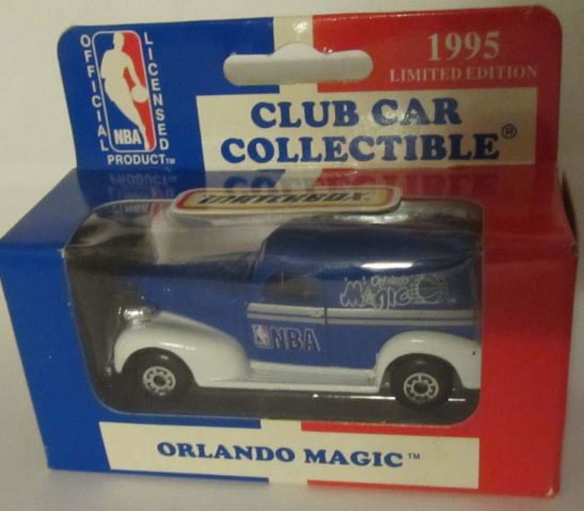 Orlando Magic 1995 NBA Matchbox Chevy Sedan 1/64 Scale Diecast - Etsy