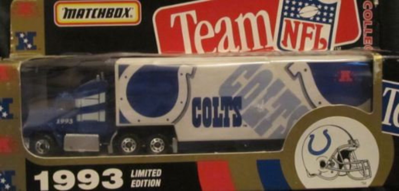 Indianapolis Colts 1993 Tractor Trailer by Matchbox NFL Football Team ...