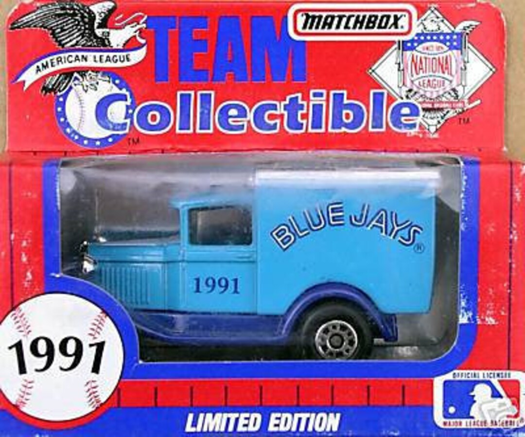 Toronto Blue Jays 1991 Matchbox White Rose MLB Diecast Ford Model A ...