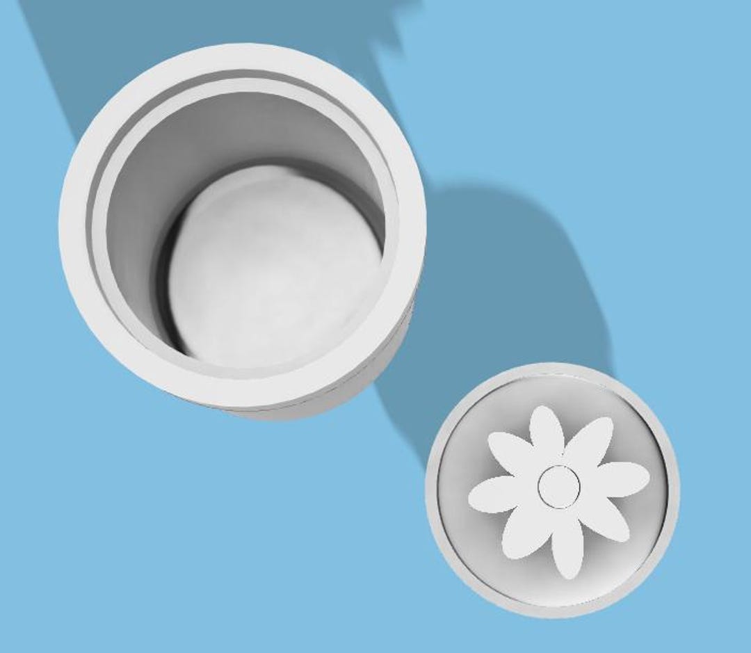Flower Pot-stl File-downloadable 3D Print - Etsy