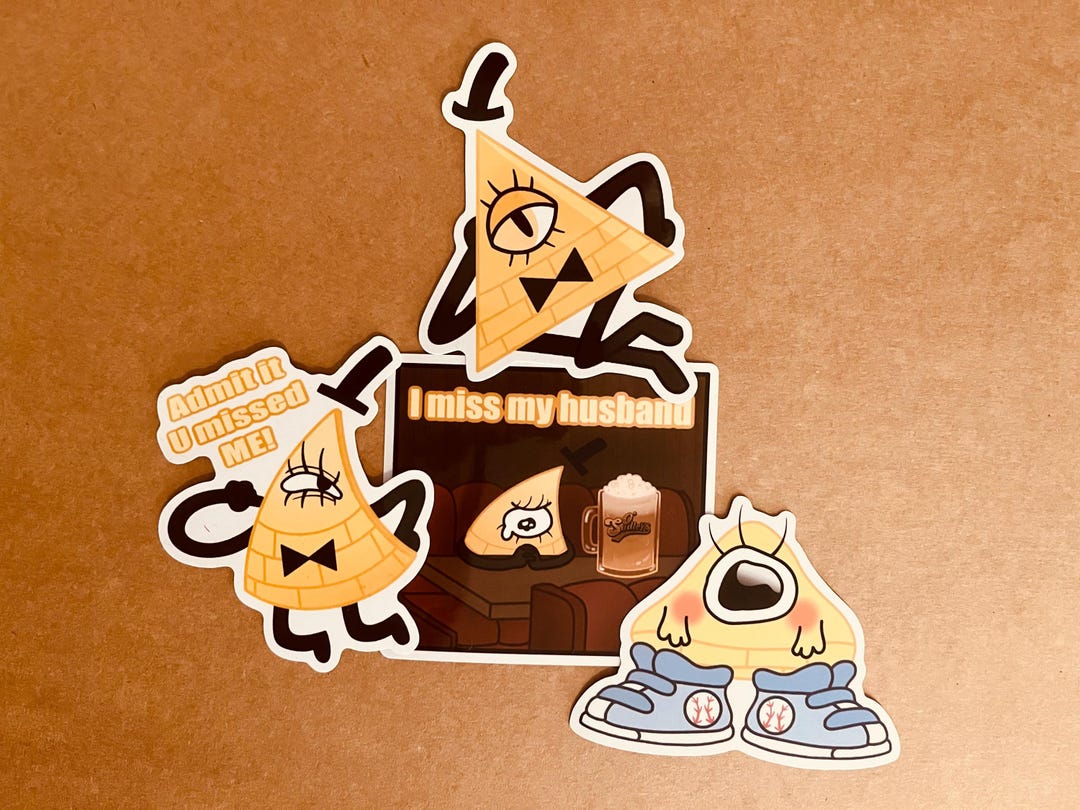 Bill Cipher Sticker Collection - Etsy