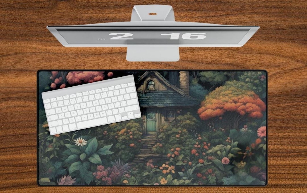 Studio Ghibli Desk Mat, Anime Desk Mat, Anime Desk Decor, Studio Ghibli ...