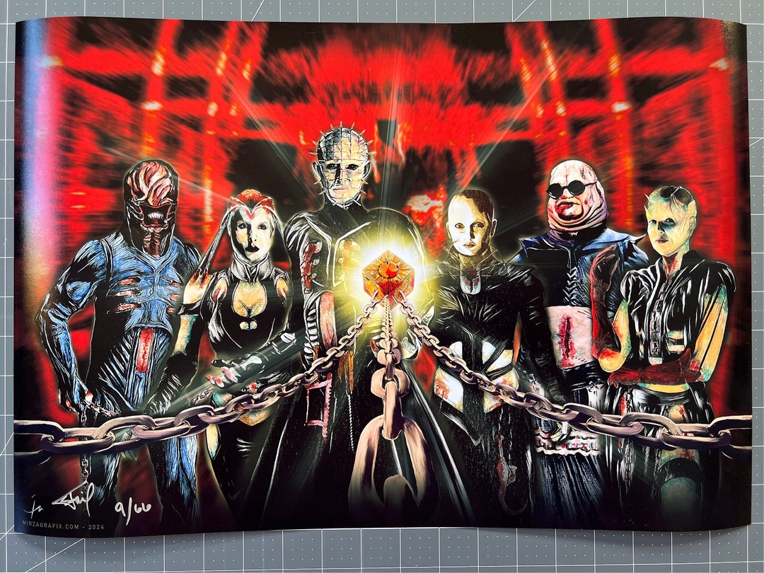 Hellraiser Cenobite 13x19 Art Print - Etsy