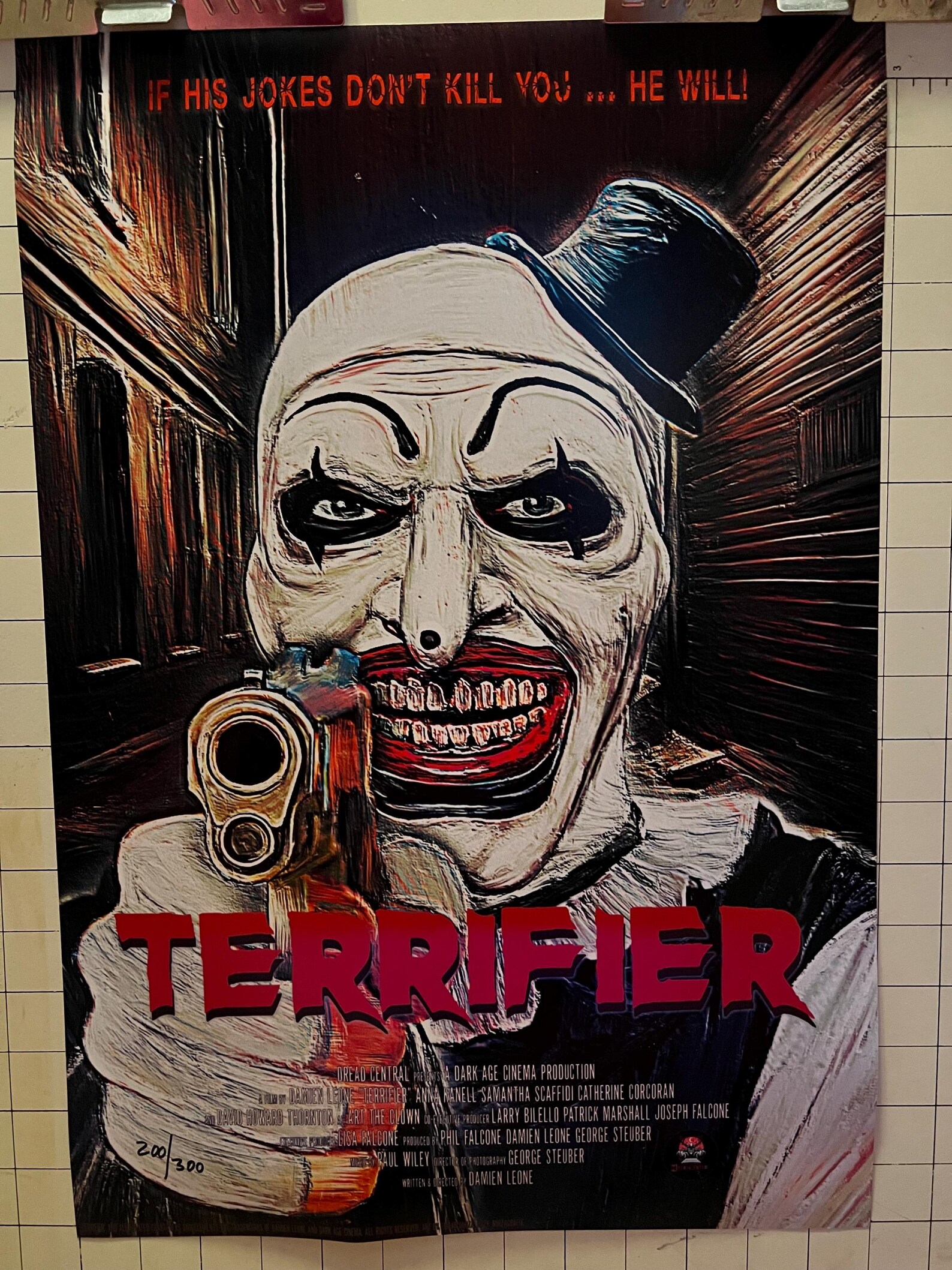 Terrifier Movie Poster Style Art Print 13x19 200/300 - Etsy