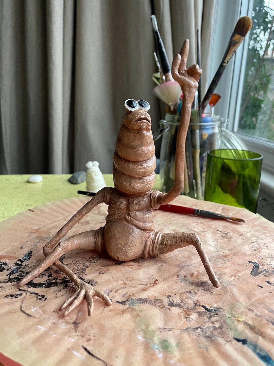 Rare Marcus the Worm Realistic Vrchat Figurine Based on Roflgator. Fan ...