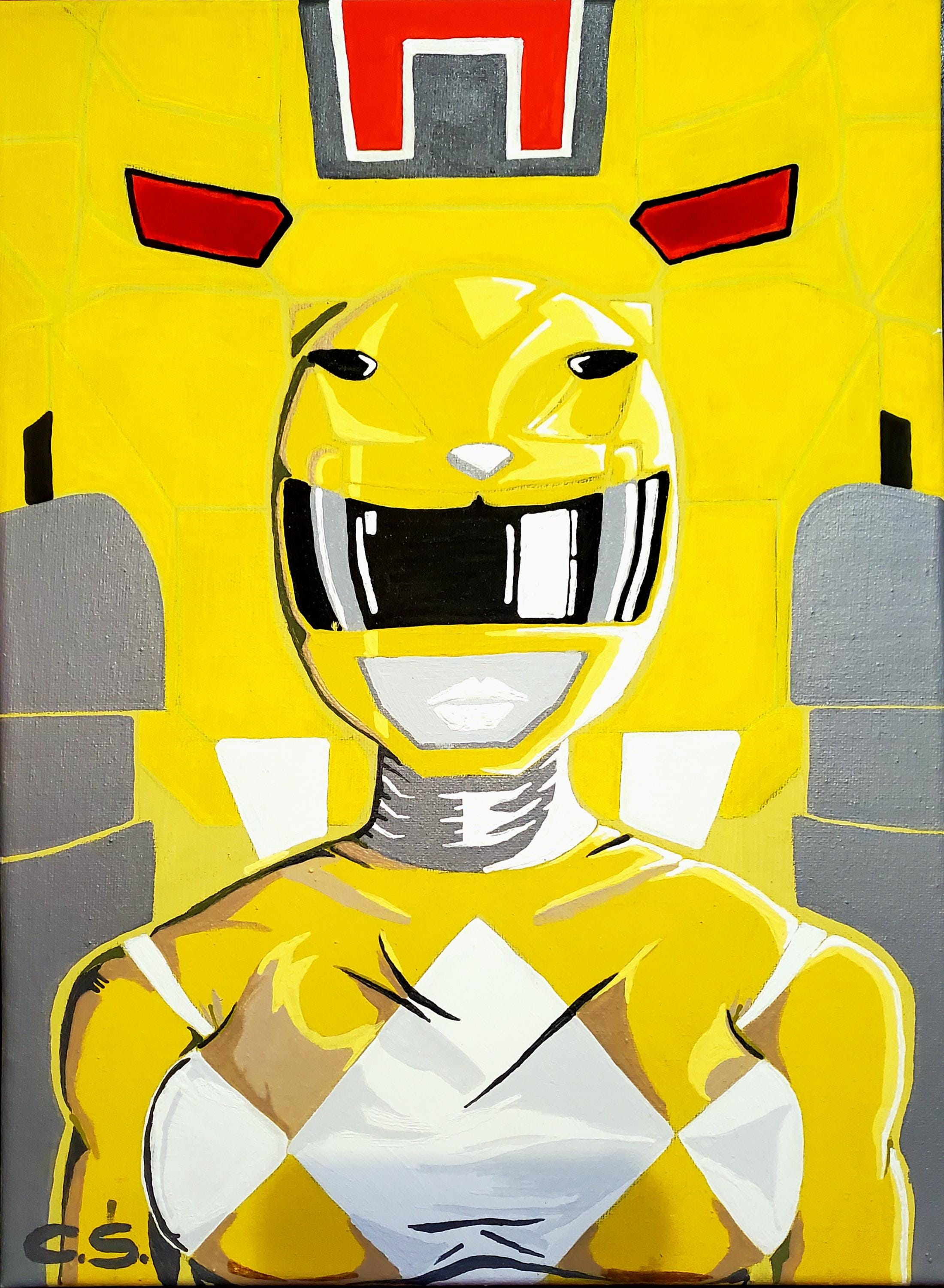 Yellow Ranger, Sabertooth Tiger - Etsy