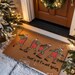 Winter Doormat Let It Snow Welcome Mat Coir Front Door Mat Snowflake ...
