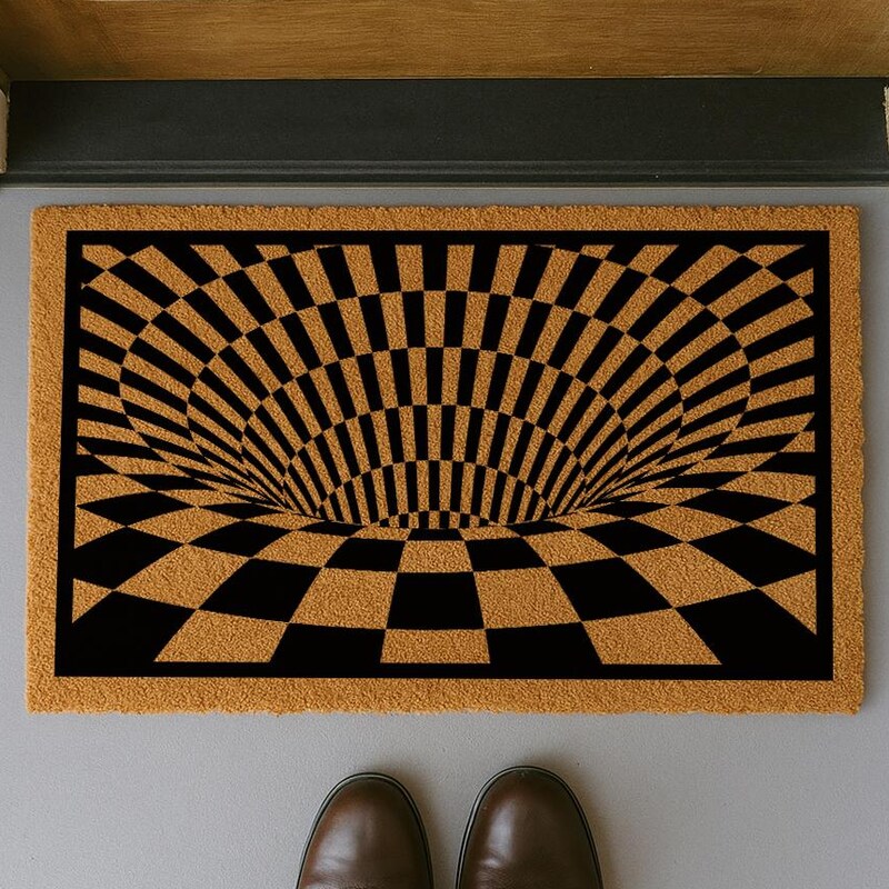 Illusion Doormat - Etsy