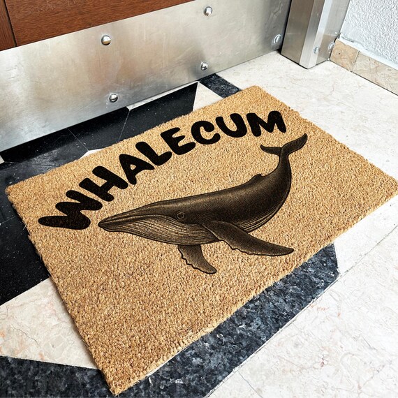 Whale Word Mat