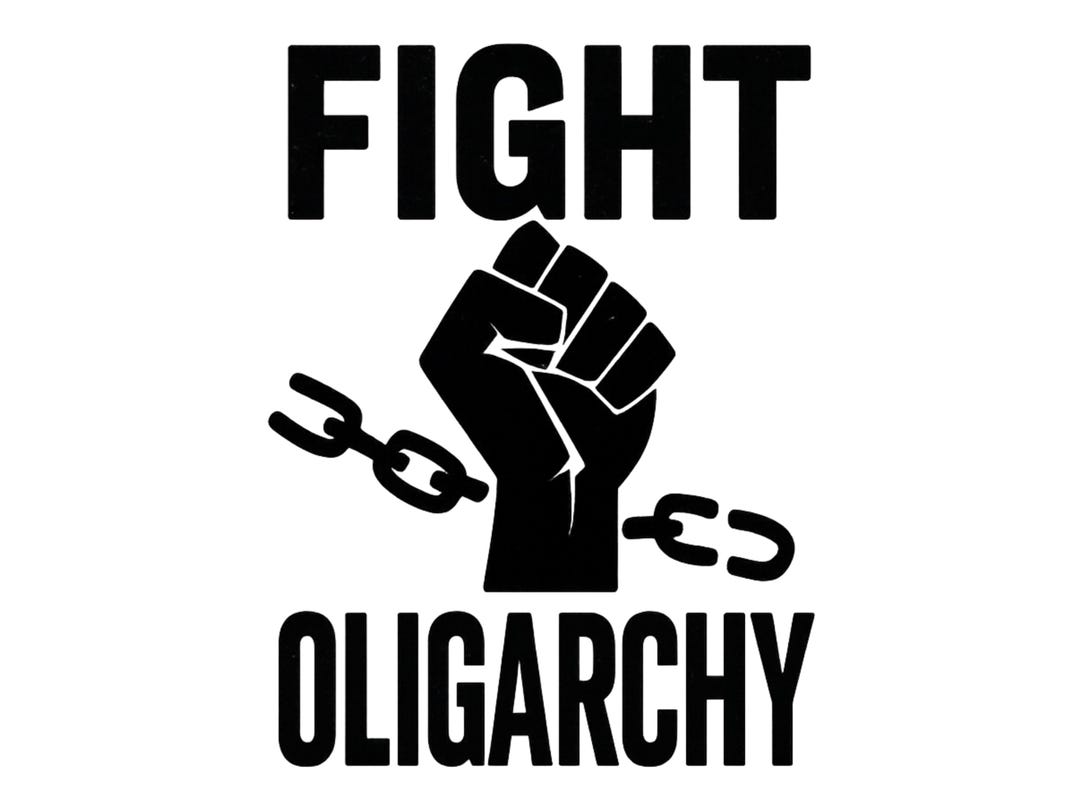 Fight Oligarchy Yard Sign | Anti Trump Sign | Anti Maga Yard Sign ...