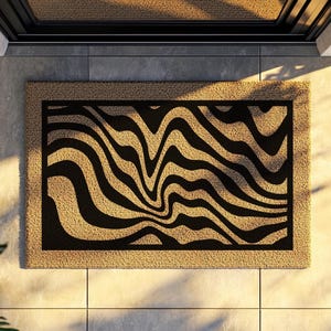 Trippy Door Mat | Optical Illusion Pattern Door Mat | Optical Illusion ...