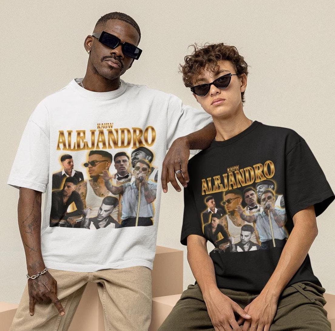 Personalized T-shirt Inspired by Rauw Alejandro or Your Favorite Artist ...