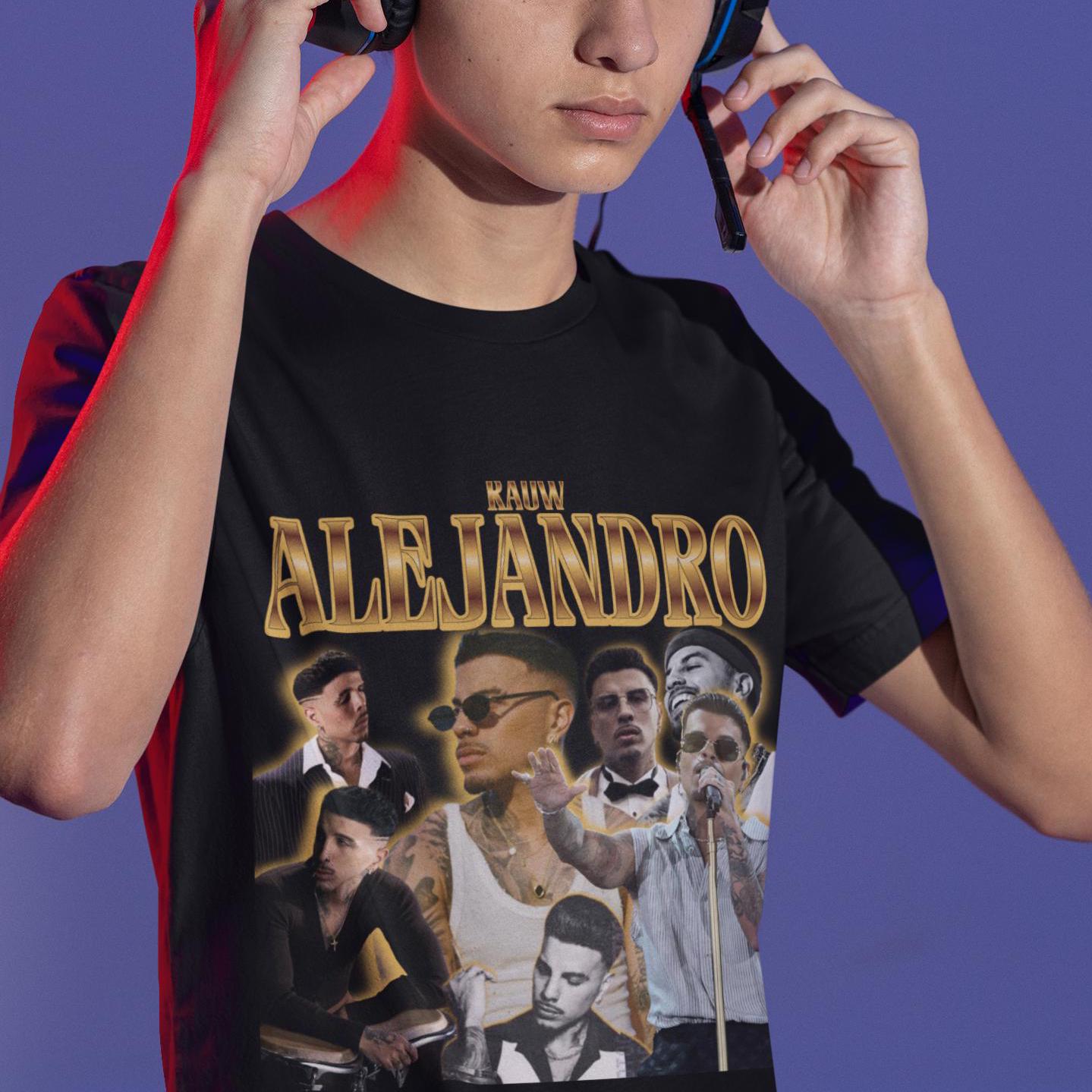 Personalized T-shirt Inspired by Rauw Alejandro or Your Favorite Artist ...