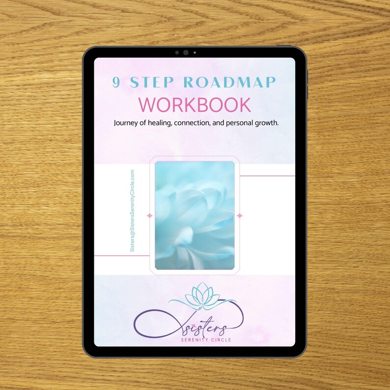 Printable 9 Step Roadmap Workbook for Teens, Mental Health Tools, Trust Journal, Therapy ...
