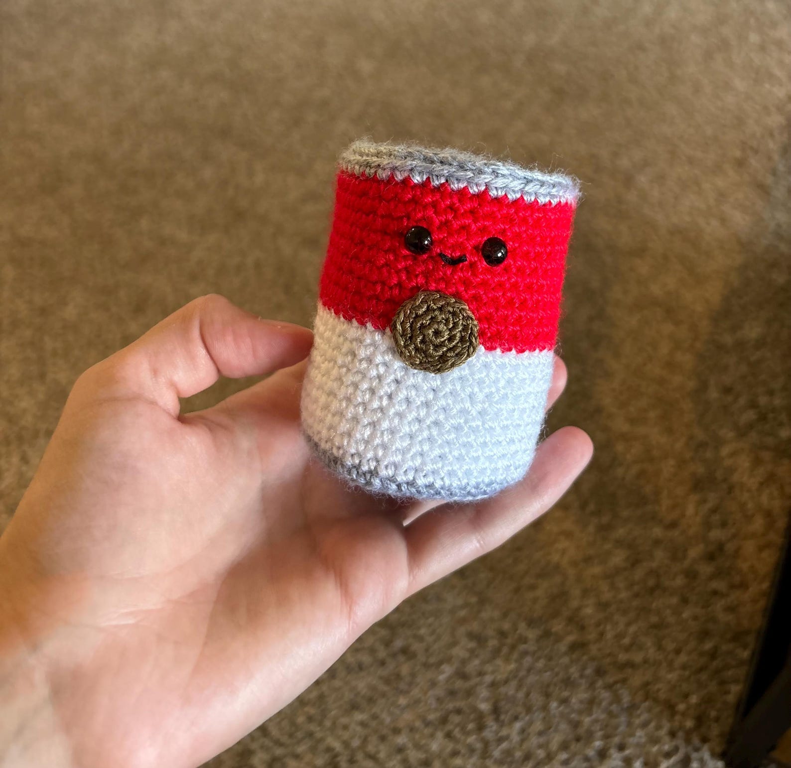 Tomato Soup Can Crochet Pattern: Amigurumi Food Friend (PDF Pattern) - Etsy