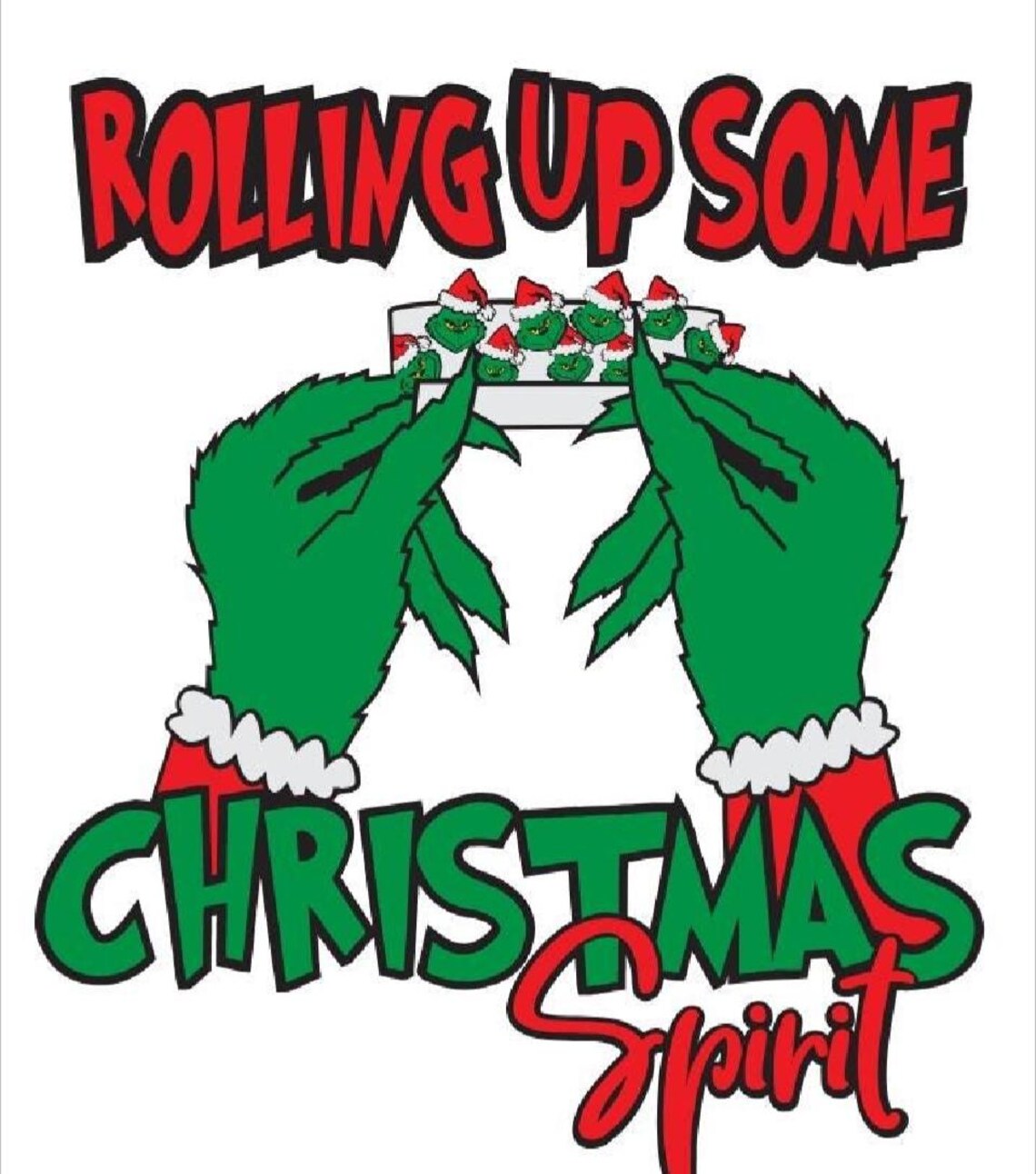 Funny Grinch SVG File - Etsy