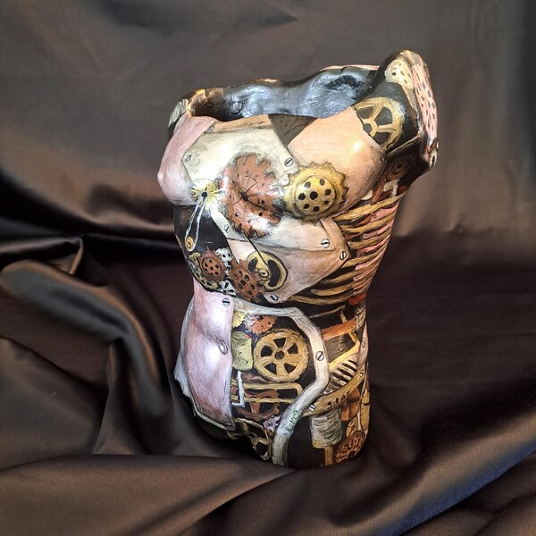 Steampunk Vase - Etsy UK