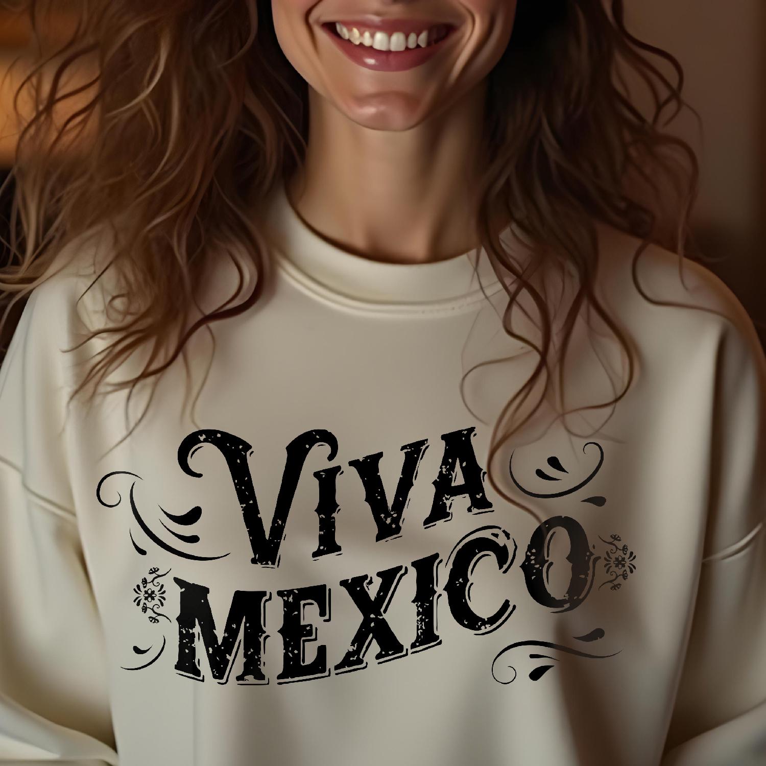 Viva Mexico SVG, Mexican Independence, Latin Shirt Design (digital ...
