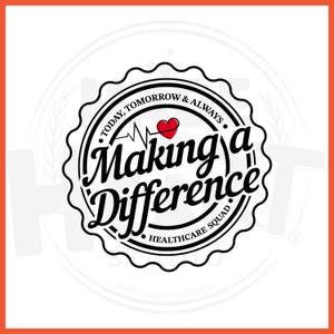 Healthcare Squad T-shirt PNG SVG, Making a Difference Nurse Shirt Png ...