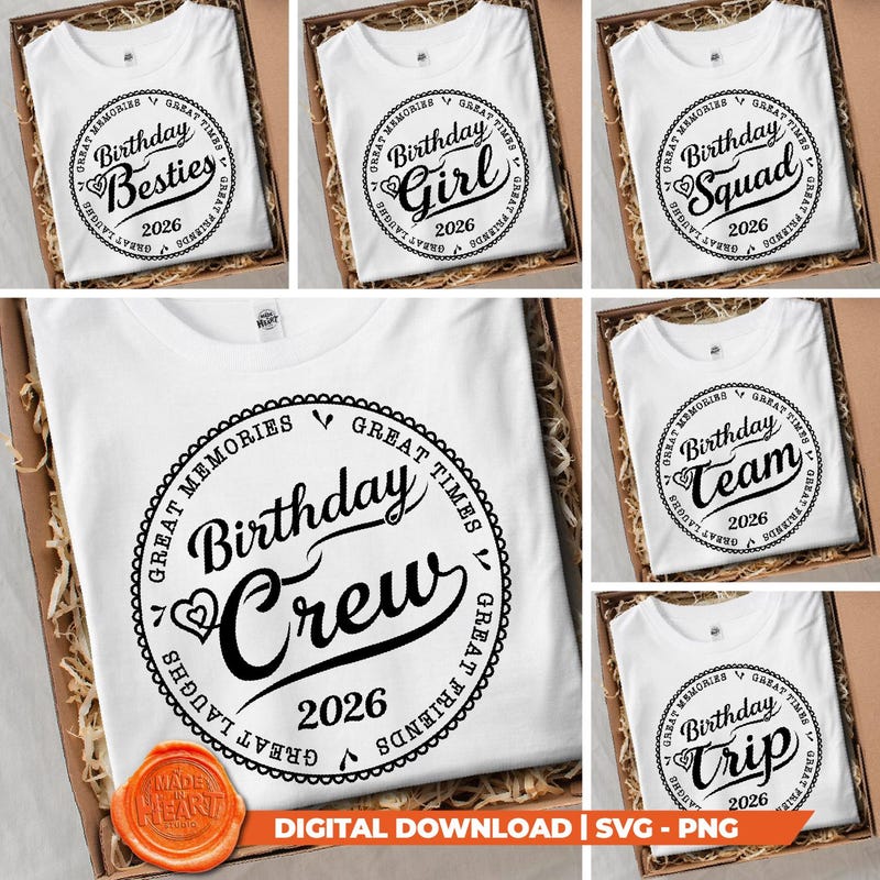 Funny Birthday Squad File - Etsy