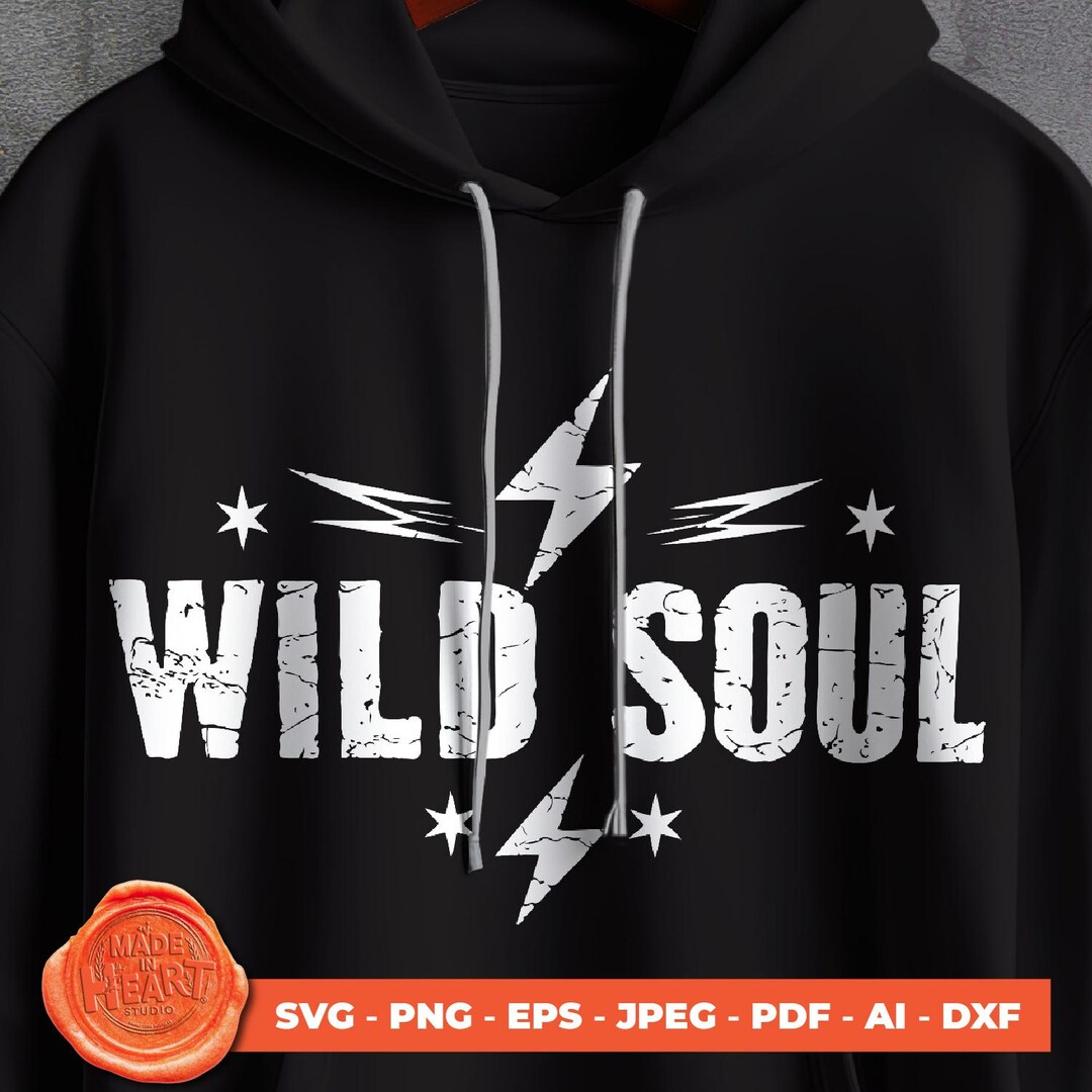 Wild Soul Svg, Wild Soul Design, Free Spirit SVG, Wild and Free, Rebel ...